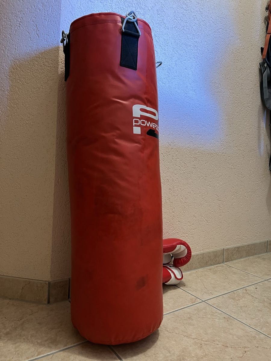 Punching ball Powerzone avec gants de boxe (Gebraucht) in Vevey für CHF ...