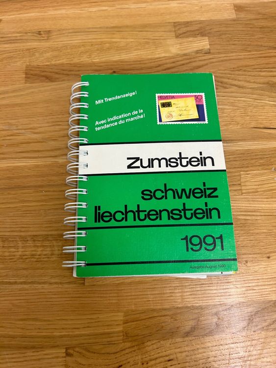 Briefmarkenheft Zumstein 1991 | Kaufen auf Ricardo