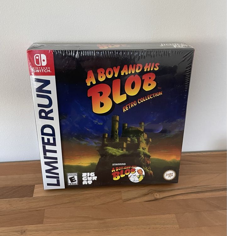 Nes Limited Run A Boy & his Blob Collectors Edition, sealed! (Neu und ...