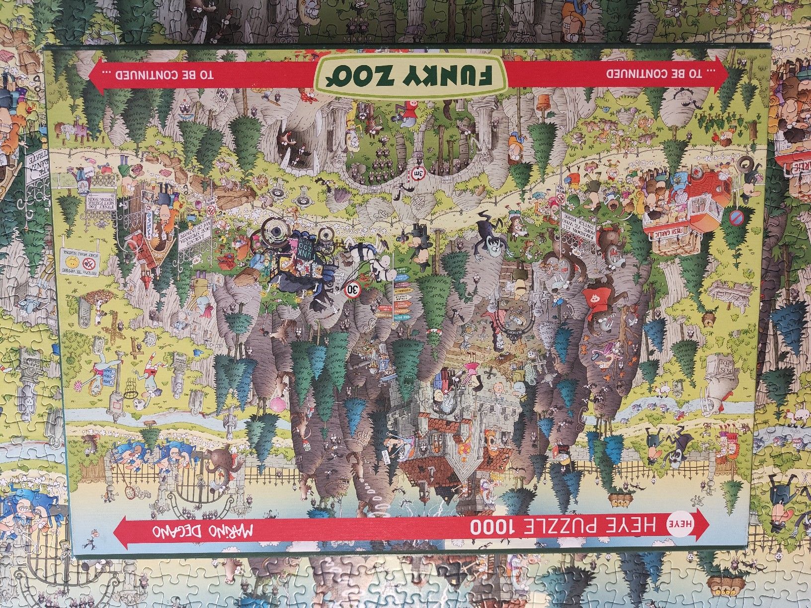 Funky Zoo Puzzles: Transsylvanian Habitat, 1000 Teile (Gebraucht) in ...