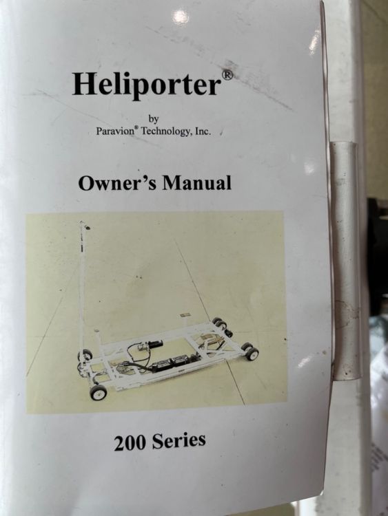 Heliporter - Mobiler Lift für Helikopter Auto oder anderes (Gebraucht ...