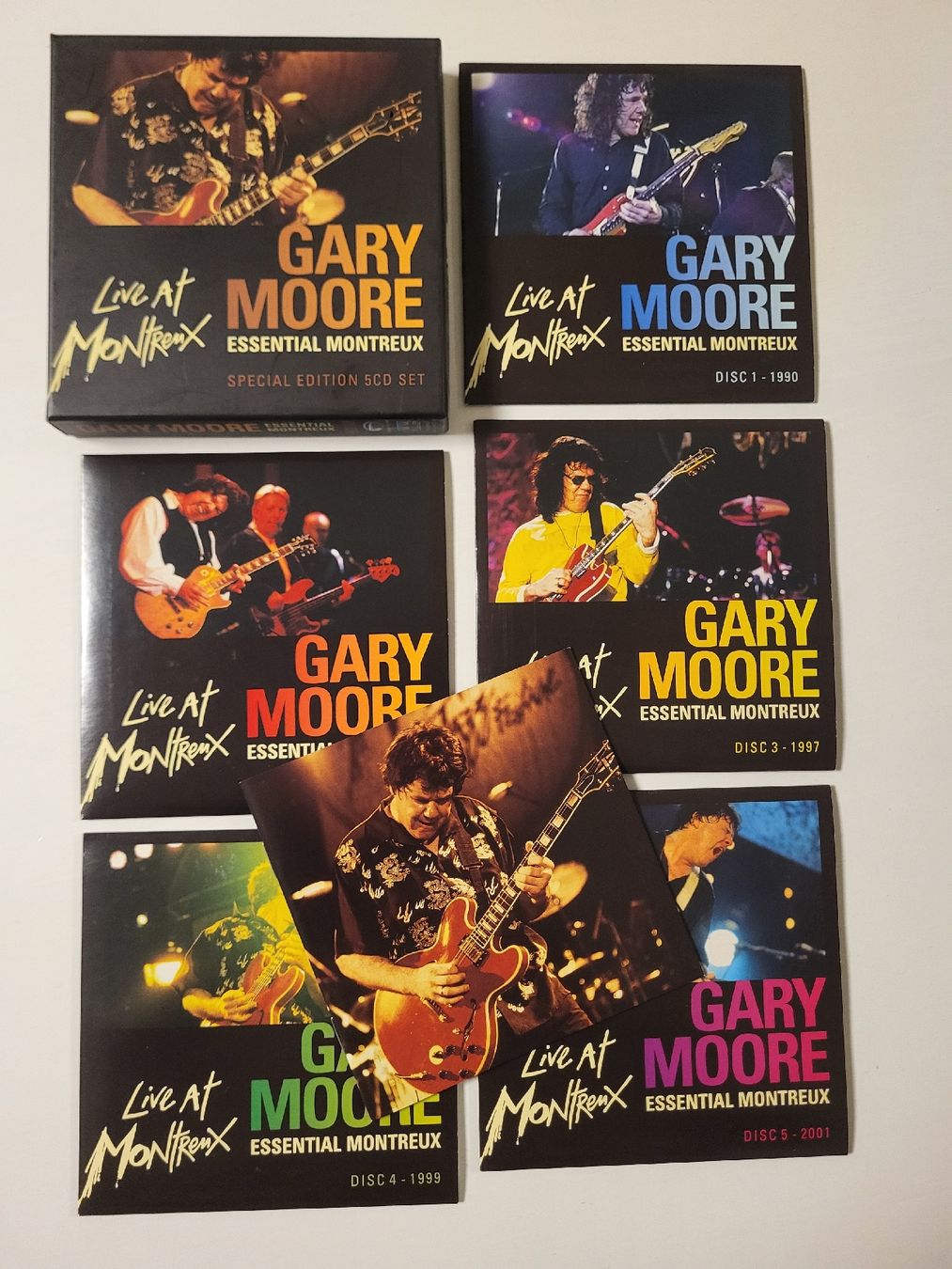 Gary Moore - Live at Montreux - Special Edition 5 CD Set (Neu (gemäss ...
