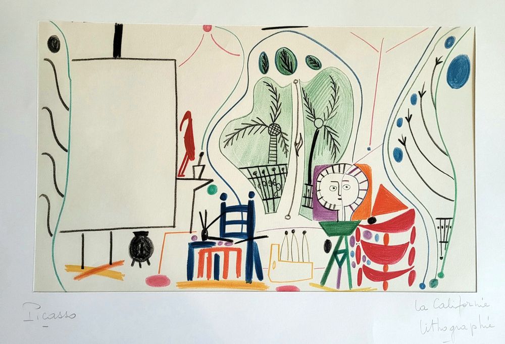 4. Pablo Picasso Lithographie Carnet Californie 1959 (Gebraucht) in Zürich für CHF 175 – mit ...