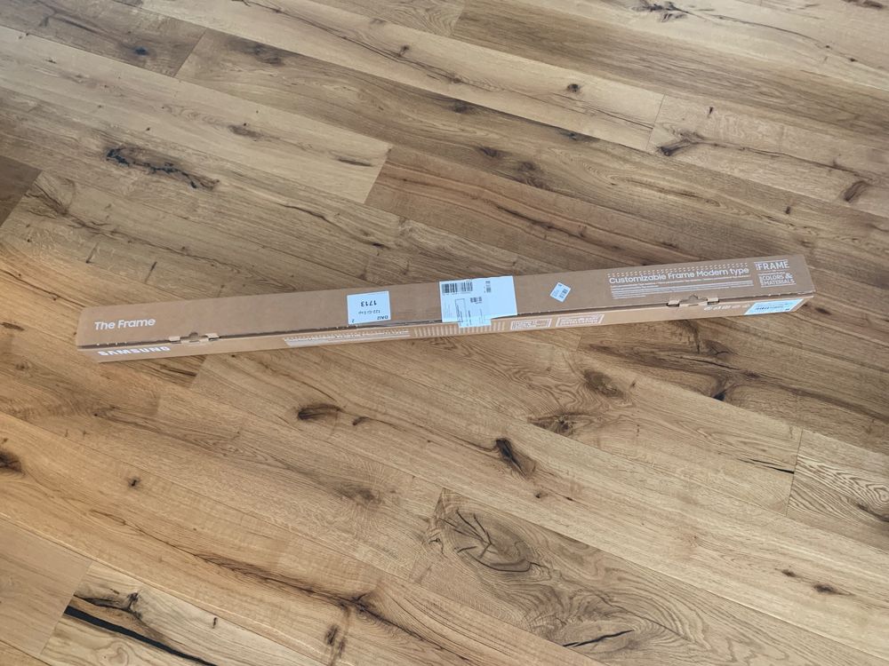 Samsung the frame Rahmen braun NEU + ORIGINALVERPACKT! | Kaufen auf Ricardo