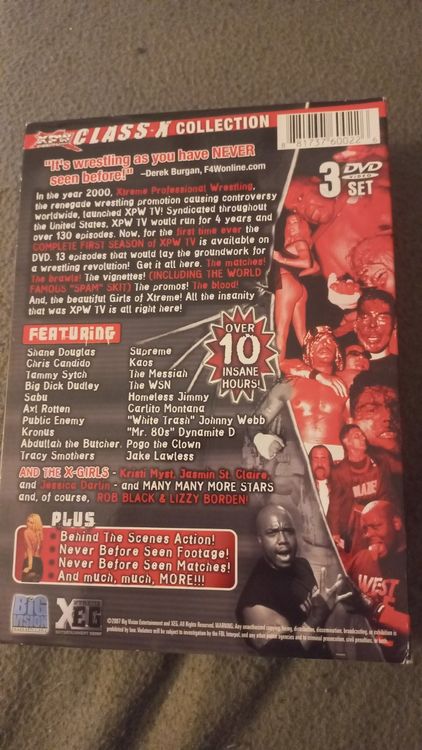 XPW WRESTLING TELEVISION - First Season 3 DVD Set | Kaufen auf Ricardo