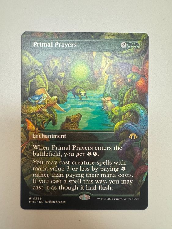 Borderless Primal Prayers Modern Horizons 3 NM (Neu (gemäss ...