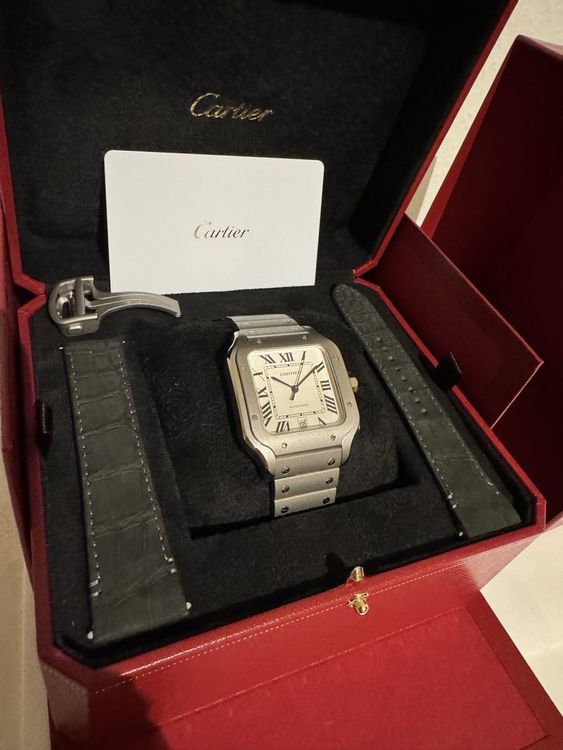 CARTIER Santos Titanium Large Model WSSA0089 (Neu und originalverpackt ...