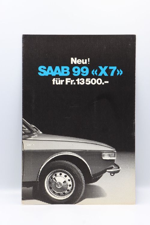 Saab 99 X7 1979 Prospekt (Gebraucht) in Bühl b.Aarberg für CHF 9.9 ...