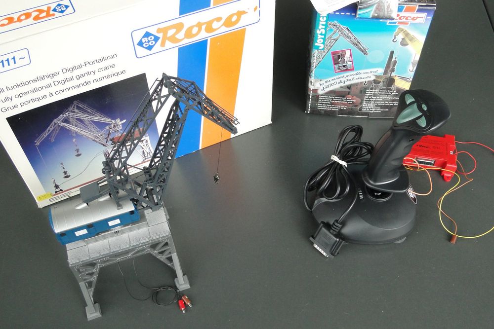Roco 4011 Digital Kran 1:87 mit Joystick Steuerung (Neu (gemäss ...