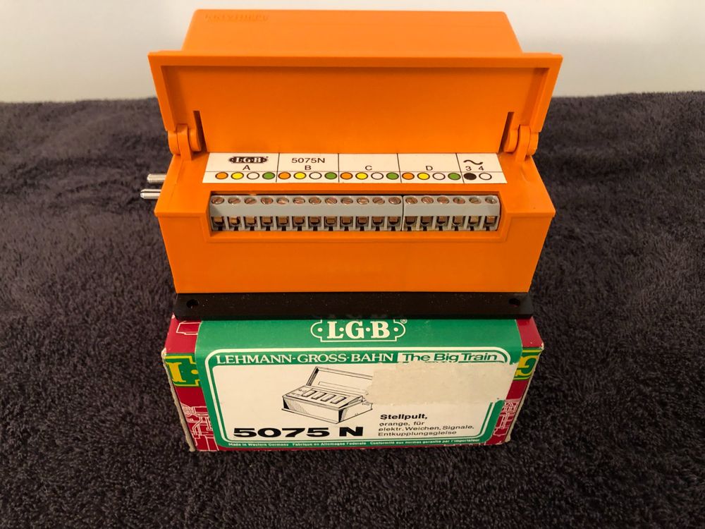 LGB 5075 N Stellpult für elektrische Weichen, Signale No 3 (Neu (gemäss ...