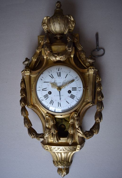 Cartel Bronze Wanduhr frz. Barock 1770 (Gebraucht) in Stans für CHF ...