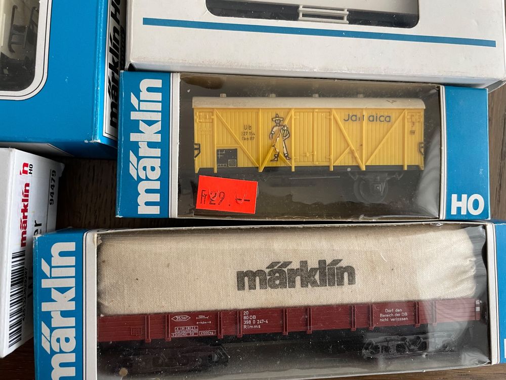 Märklin HO Lok mit 9 Güterwagen (Gebraucht) in Rorschach für CHF 110 ...