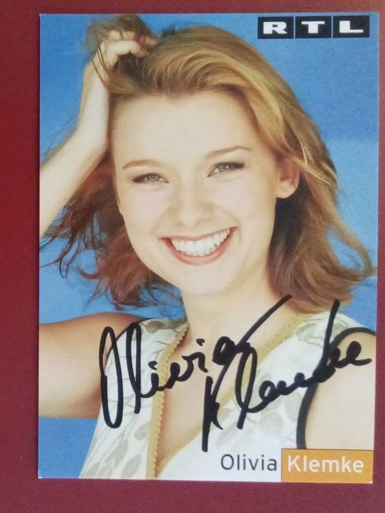 Olivia Klemke Autogramm signiert Fotopostkarte 10x15cm | Kaufen auf Ricardo