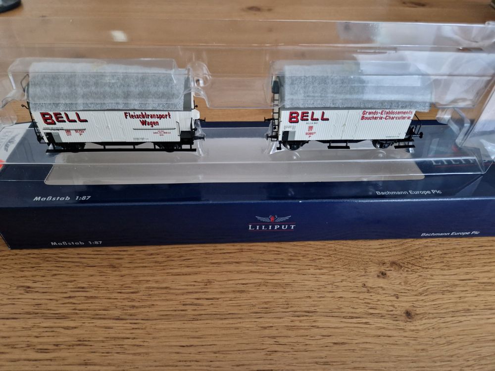 Fleischtransportwagen SBB Fa. Bell Basel, Epoche II+III | Kaufen auf ...