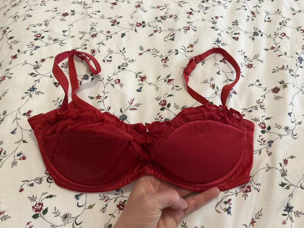 Vintage Agent Provocateur Red Lingerie Set 85D (Gebraucht) in Genève ...