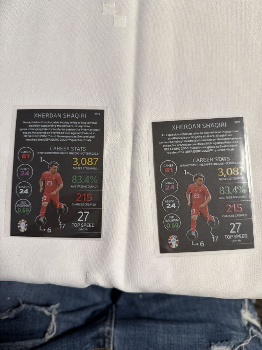 Xherdan Shaqiri Topps Black Edge Edition - Selten! (Neu (gemäss ...