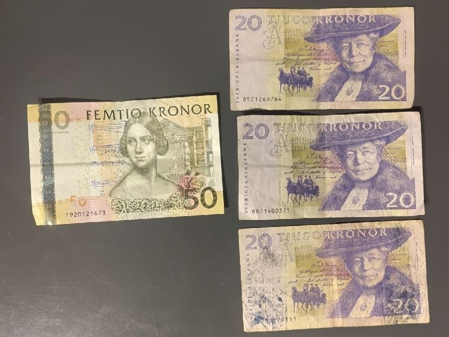 110 Schwedische Kronen (SEK) – 50er + 3x 20er (Gebraucht) in Wohlen AG ...