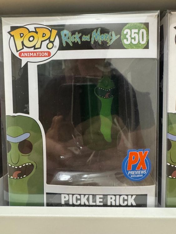 Funko Pop Pickle Rick #350 PX Exclusive (Neu und originalverpackt) in ...