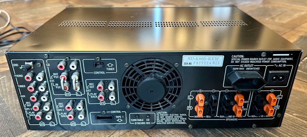 Technics Stereo Integrated Amplifier SU-X860 class AA VC-4 | Acheter ...