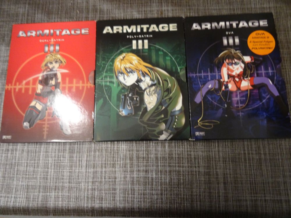 Armitage - Dual-Matrih - Poly-Matrih - OVA DVD ANIME (Gebraucht) in ...