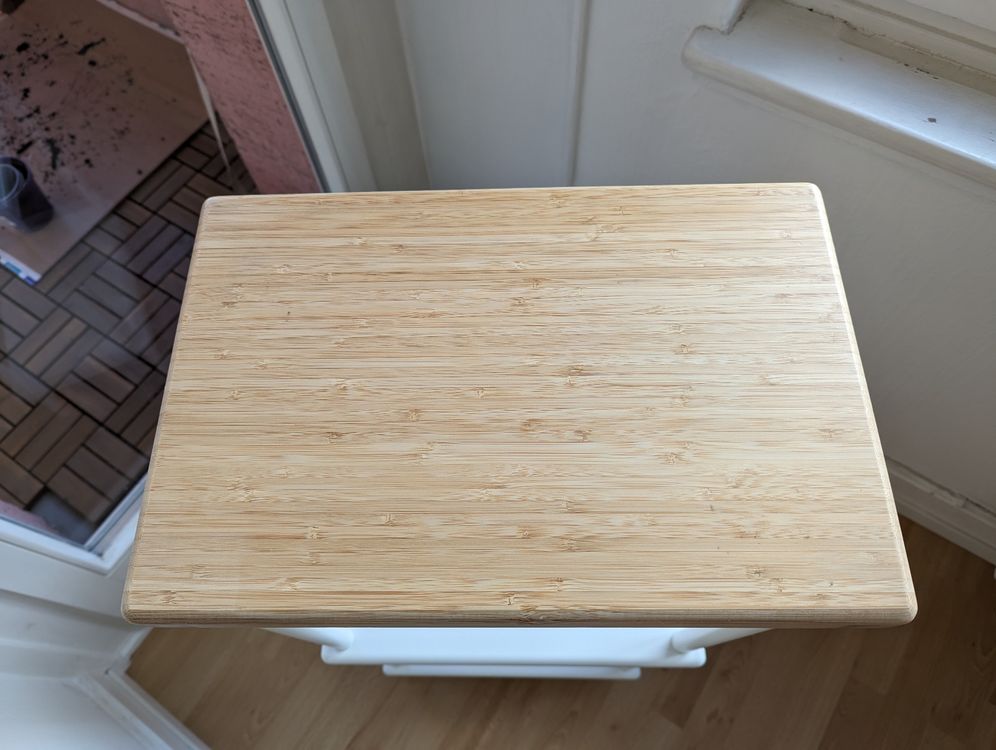 DYNAN shelf section white / bamboo pattern | Kaufen auf Ricardo