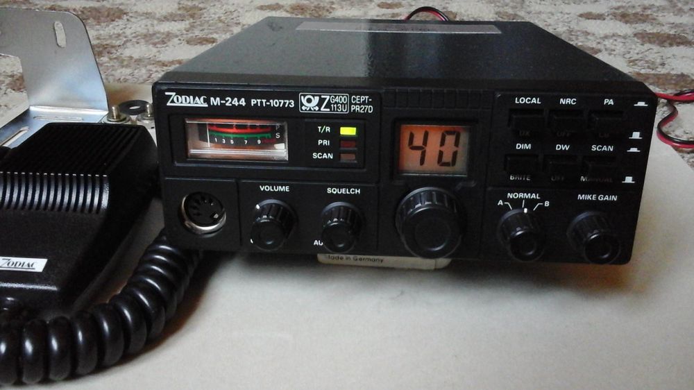 Zodiac M-244 CB-Mobilfunkgerät 40 Kanal / FM (Gebraucht) in Farnern für ...