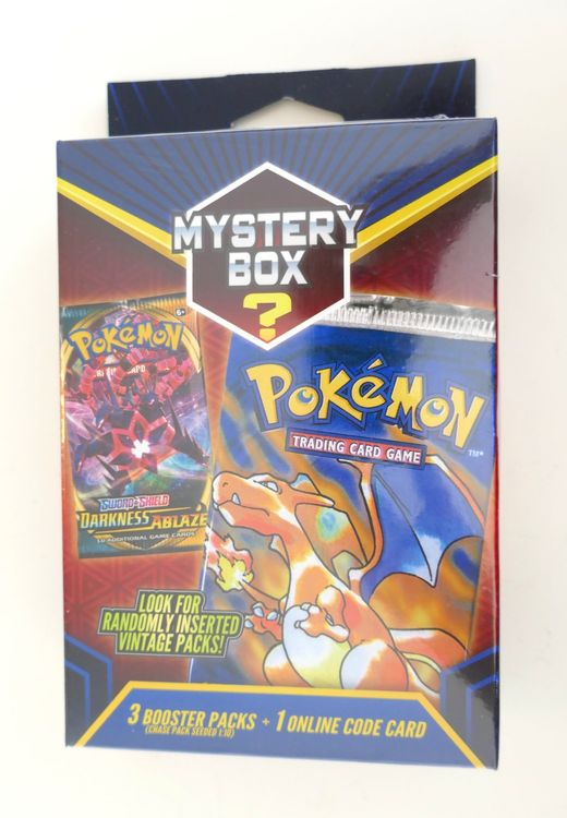 Pokemon Mystery Box (3 boosters) blue EN | Kaufen auf Ricardo