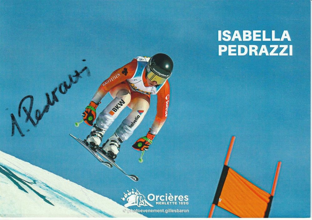 Isabella Pedrazzi / Originalautogramm (Gebraucht) in Schwyz für CHF 4 ...