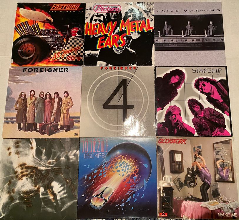 9 LP`S Heavy Metal, Hard Rock (Gebraucht) in luterbach für CHF 31 – mit ...