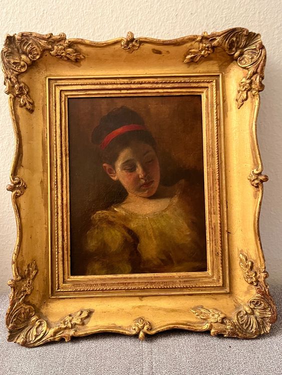 Otto Seitz (München 1846 - 1912 München) Porträt einer schön (Gebraucht ...