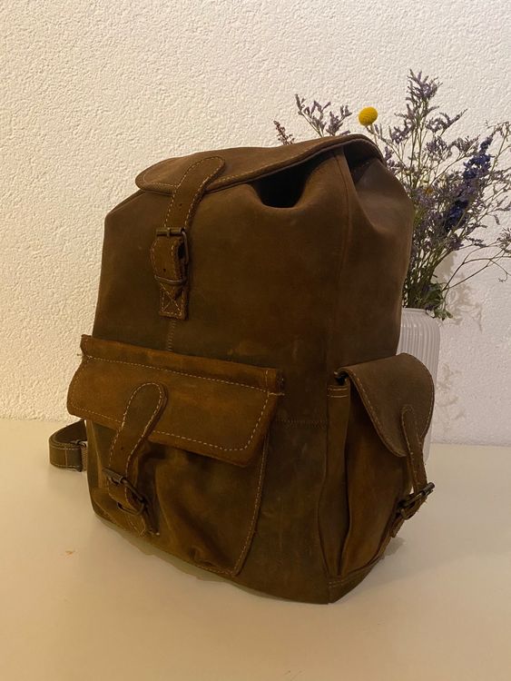 Leder Rucksack | Kaufen auf Ricardo