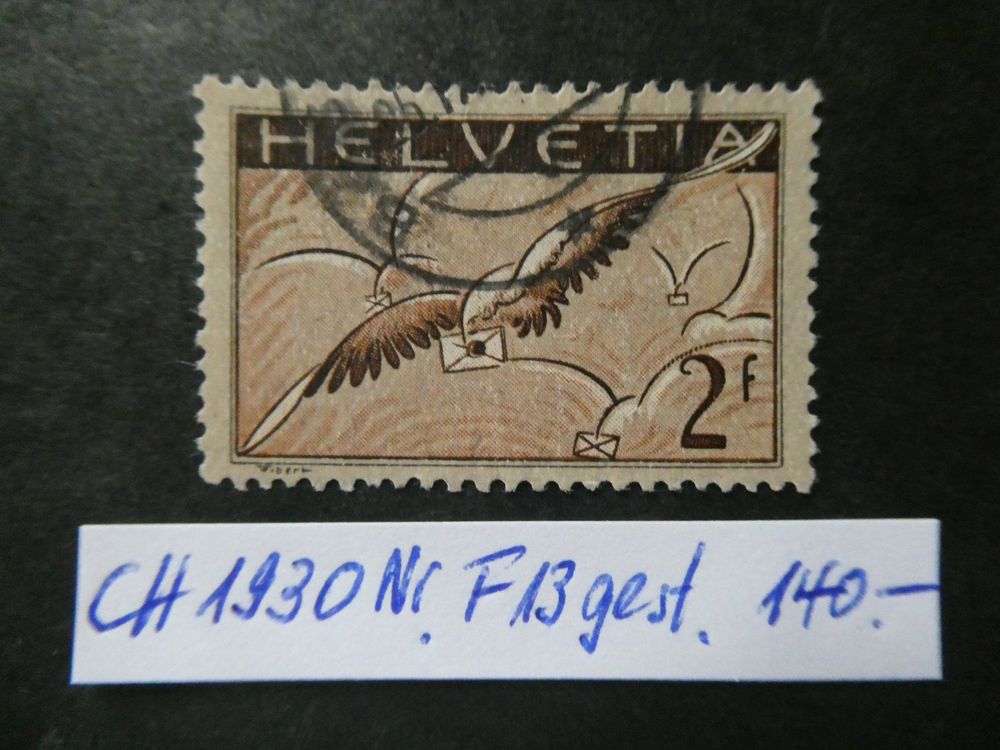 CH 1930 Nr. F13 gestempelt (Gebraucht) in Lausen für CHF 19.5 – mit Lieferung auf Ricardo kaufen
