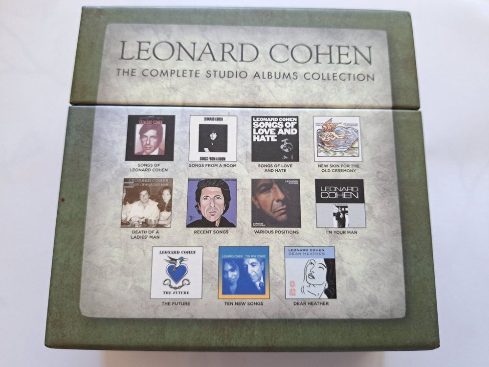 Coffret 11 Cds - Leonard Cohen - The complete Studios albums (D'occasion) à Pully pour CHF 19 ...