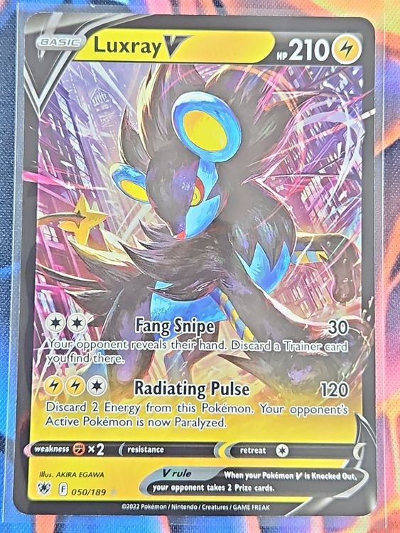 Pokemon Luxray V 050/189 Astral Radiance EN (Neuf (Voir description)) à ...