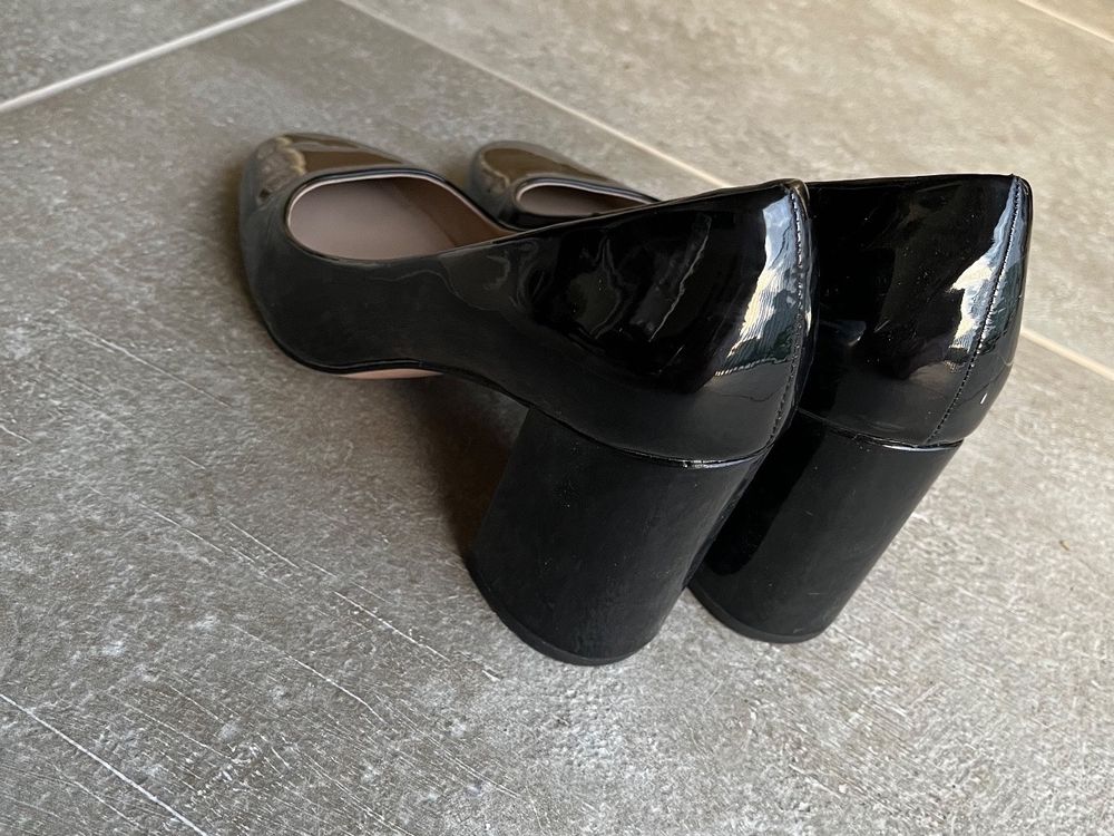 Superschöne Lackpumps 40/41 schwarz (Gebraucht) in Muri AG für CHF 15 ...