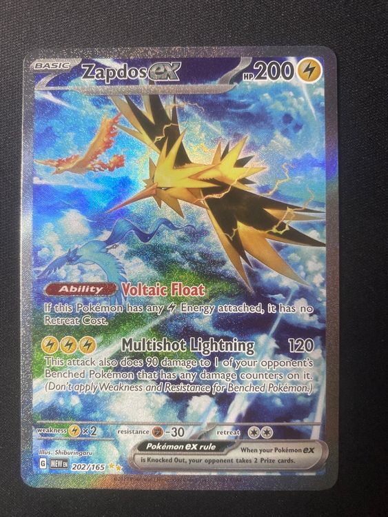 Zapdos ex 202 - MEW 151 - EN | Kaufen auf Ricardo