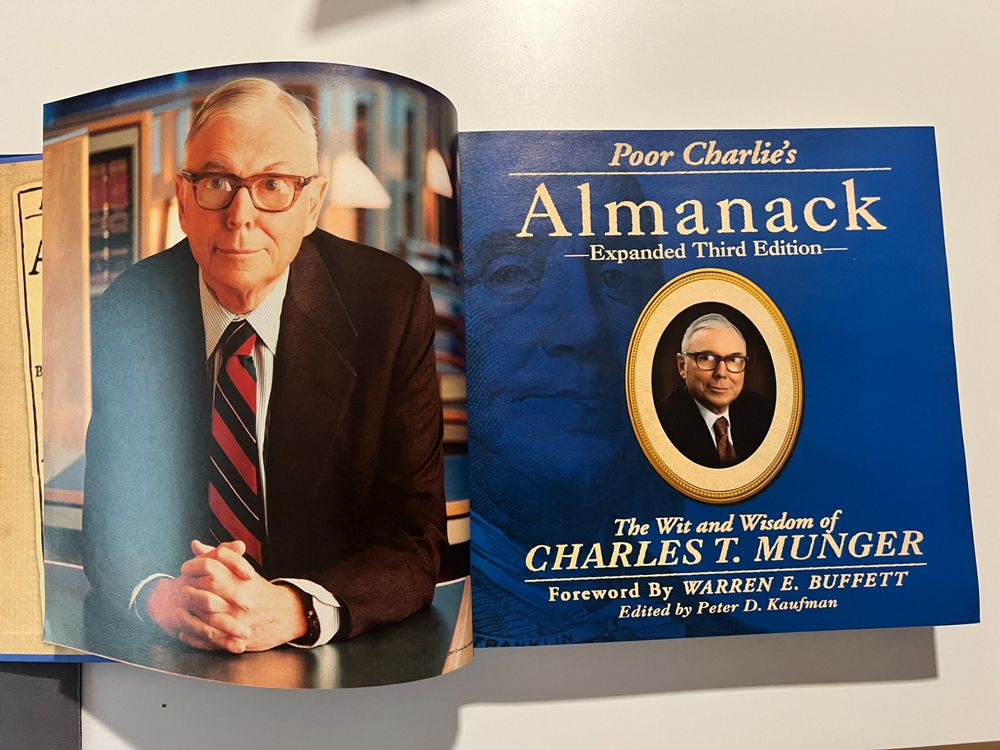 Rarität Charles Munger - Poor Charlie's Almanack 3rd (Gebraucht) in ...