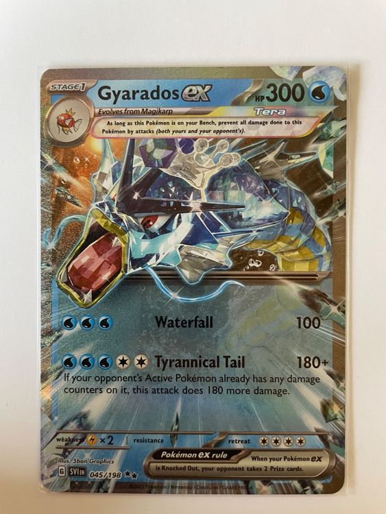 Pokémon Scarlet & Violet Gyarados EX (Neu (gemäss Beschreibung)) in ...