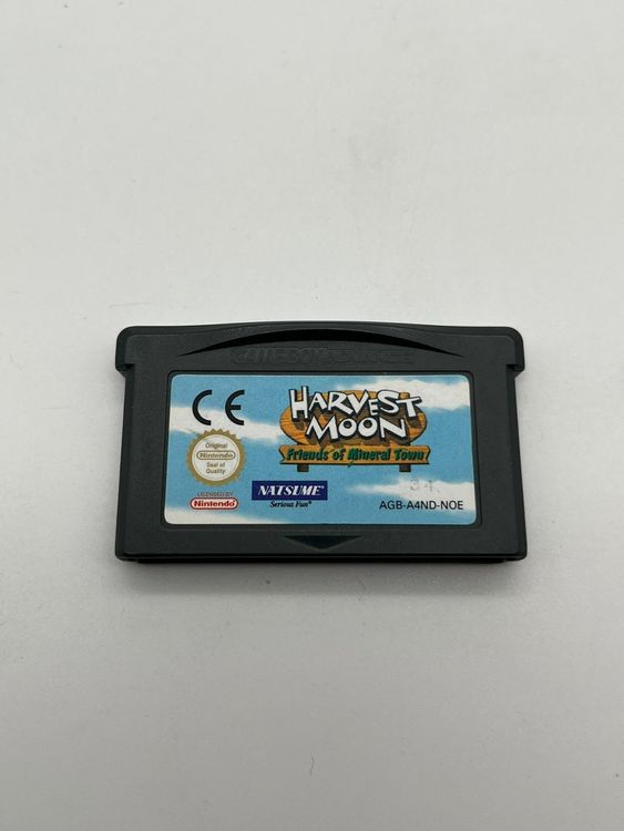 Harvest Moon Friends of Mineral Town Gameboy Advance GBA (Gebraucht) in ...