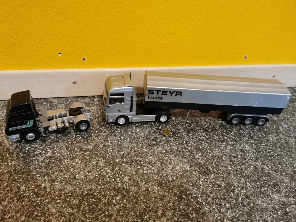 Zwei Modell-Lastwagen Trucks MAN Steyr (Gebraucht) in Kirchlindach für ...