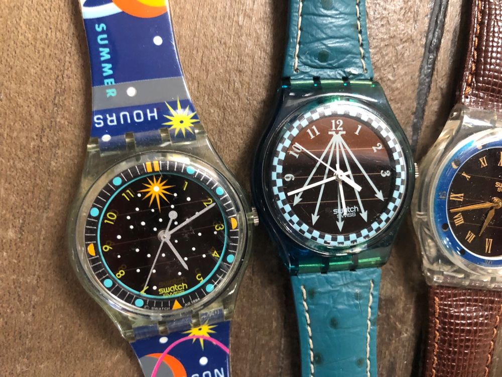 Vintage SWATCH Collection SOLAR - 4 Pieces ! (Gebraucht) in Lufingen ...