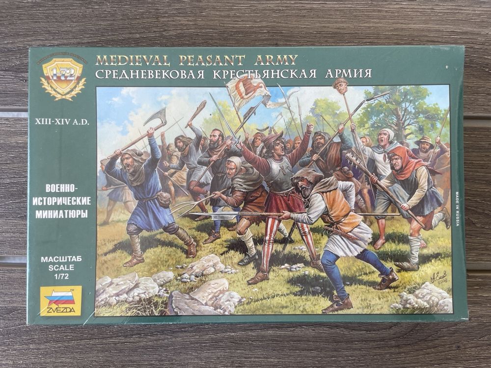 Zvezda-Set Medieval Peasant Army (XIII–XIV A.D.) Neu und OVP (Neu und ...