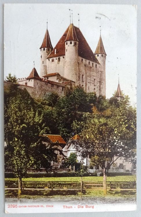 Thun - Die Burg - Das Schloss (Gebraucht) in Fétigny für CHF 1 – mit Lieferung auf Ricardo kaufen