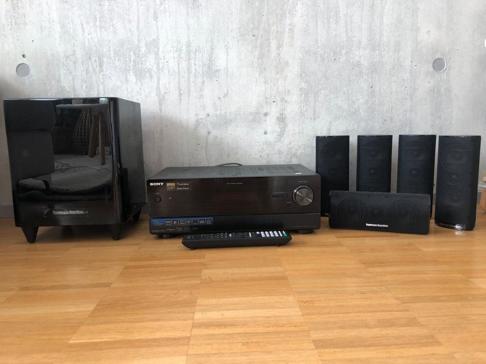 Sony AMP STR-DN1010 ++ Harman Kardon 5.1 System ++ Top Quali (Gebraucht ...