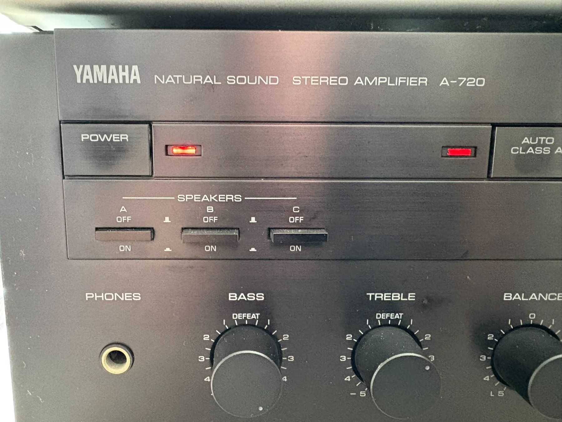 Yamaha Natural Sound Stereo Amplifier A-720 (Gebraucht) in orselina für ...