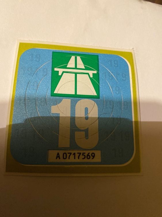 Auto Vignette 2019 zum Sammeln | Kaufen auf Ricardo