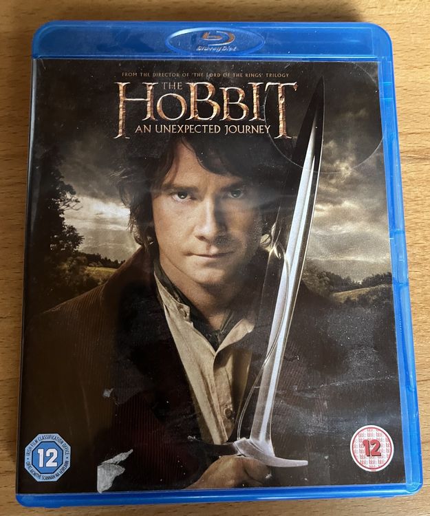 THE HOBBIT AN UNEXPECTED JOURNEY (Blu-Ray) - Herr der Ringe (Gebraucht ...