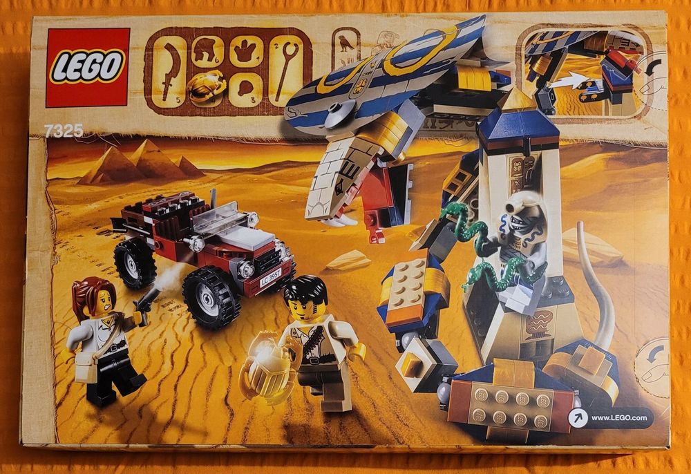 LEGO 7325 Pharaoh's Quest die Verwünschene Kobra ab 1 Stutz! (Neu und ...