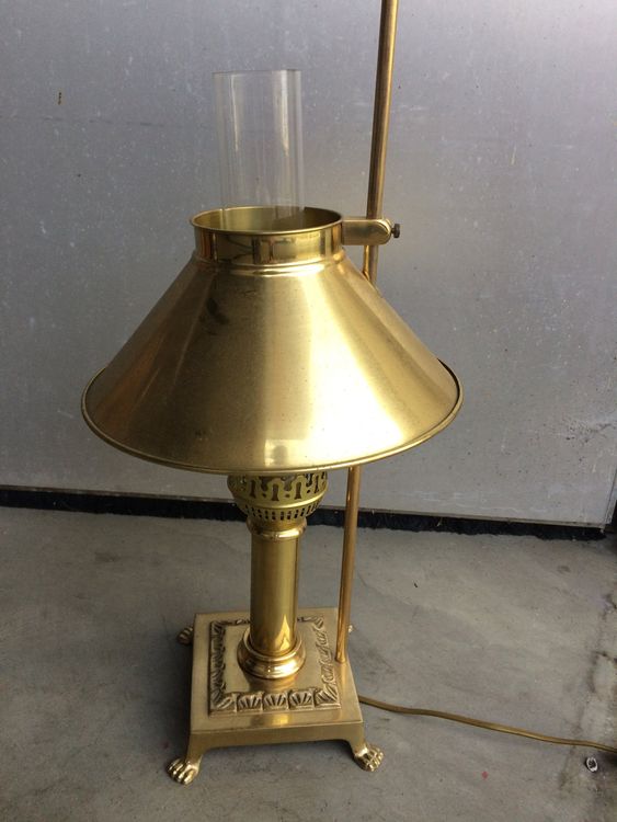 SCHÖNE ENGLISCHE ORIGINAL MESSING LAMPE (Gebraucht) in thierachern für ...