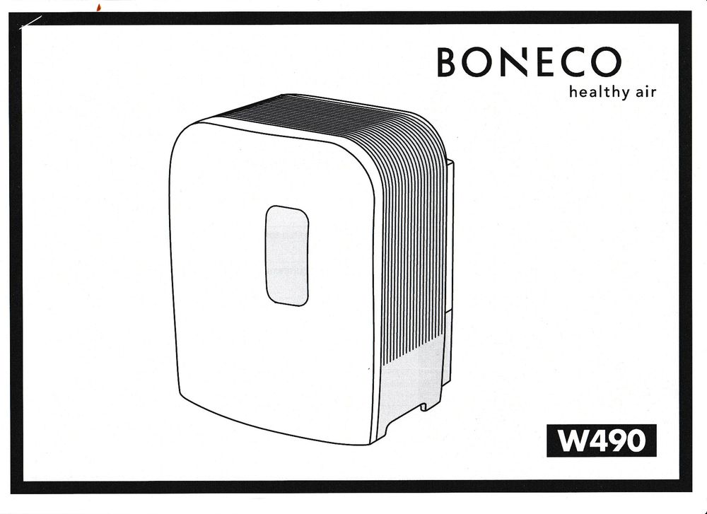 Boneco W490 healthy air Luftwäscher/Befeuchter + Zubehör | Kaufen auf Ricardo